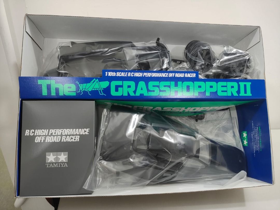 Tamiya 1/10 The Grasshopper II Black Edition (連ESC) 黑色 草蜢 田宮 雙星 全新 現貨 遙控車 特價 47471, 興趣及遊戲, 玩具 ...