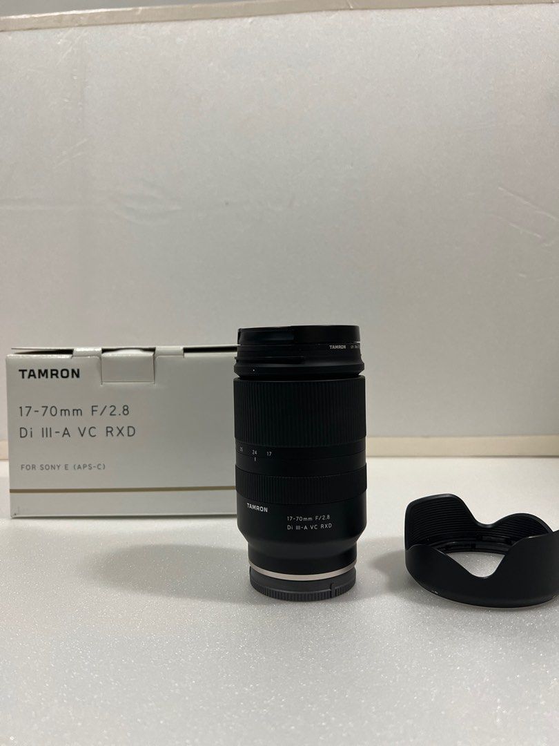 Tamron 17-70mm F2.8 Di III-A VC RXD - Sony E Mount (APS-C), Photography, Lens & Kits on Carousell