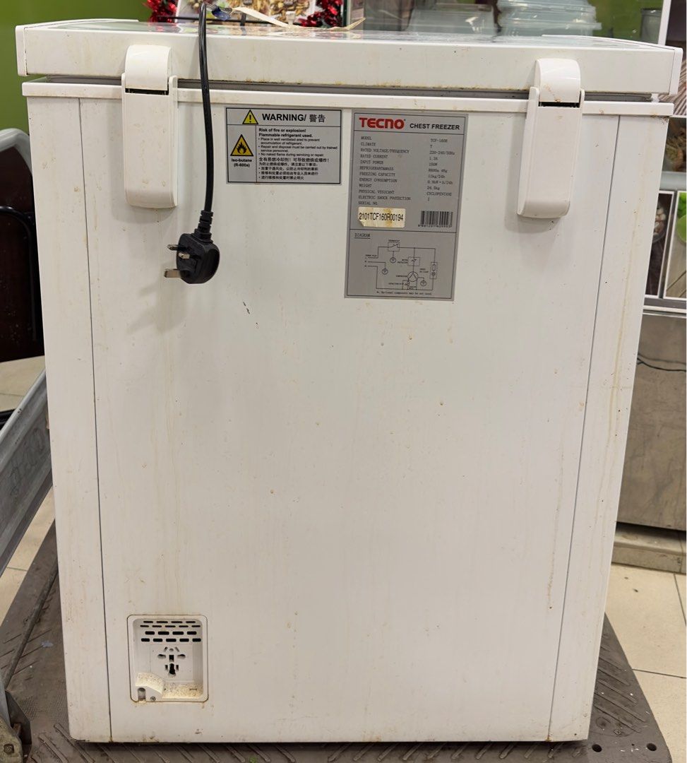 Tecno Freezer, TV & Home Appliances, Kitchen Appliances, Refrigerators ...