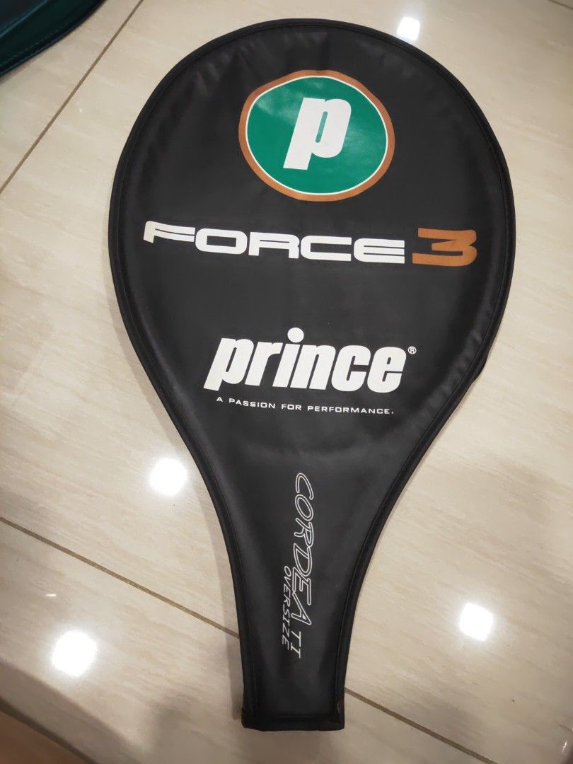 Beginner Tennis Racket (Prince Force 3 Cordea oversized), Sports ...