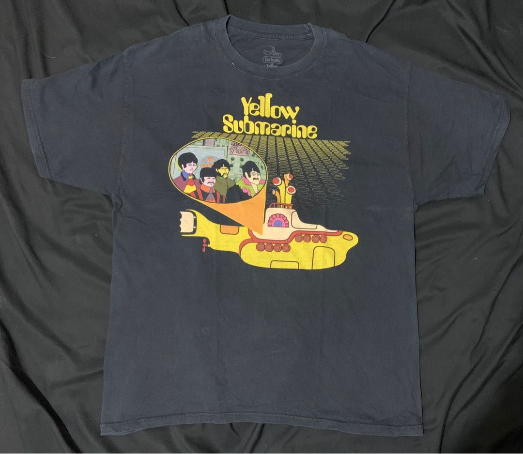 The Beatles Yellow Submarine Shirt, Men's Fashion, Tops & Sets, Tshirts ...