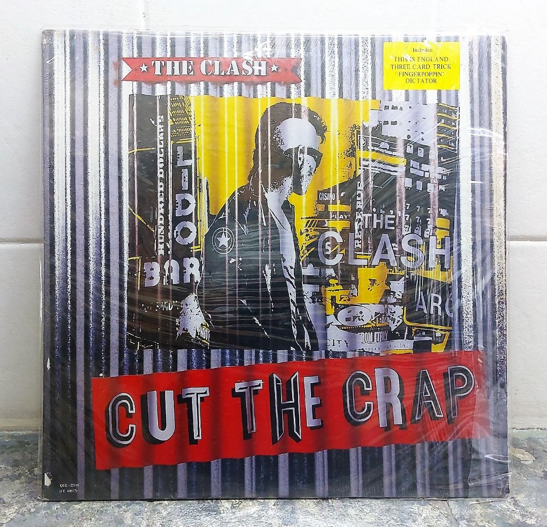 THE CLASH - "Cut The Crap" LP Vinyl Record (1985), Hobbies & Toys ...