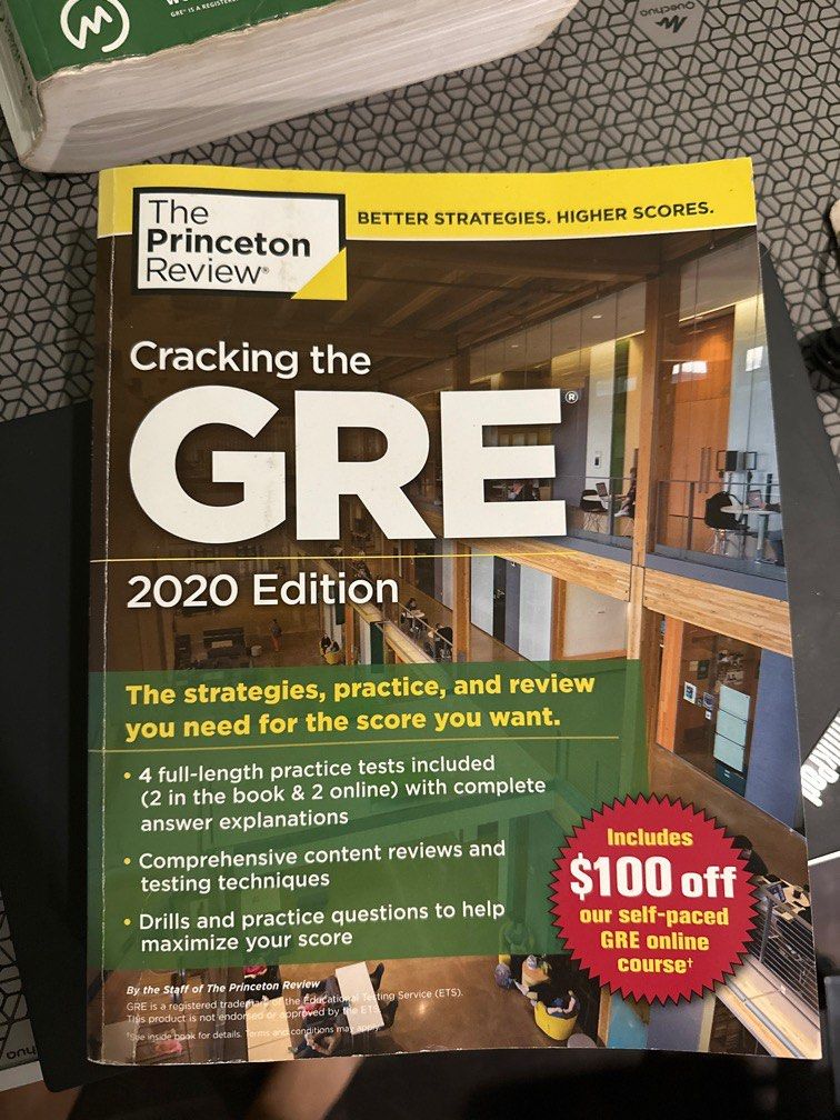 The Princeton Review - Cracking the GRE (2020 edition), Hobbies & Toys ...