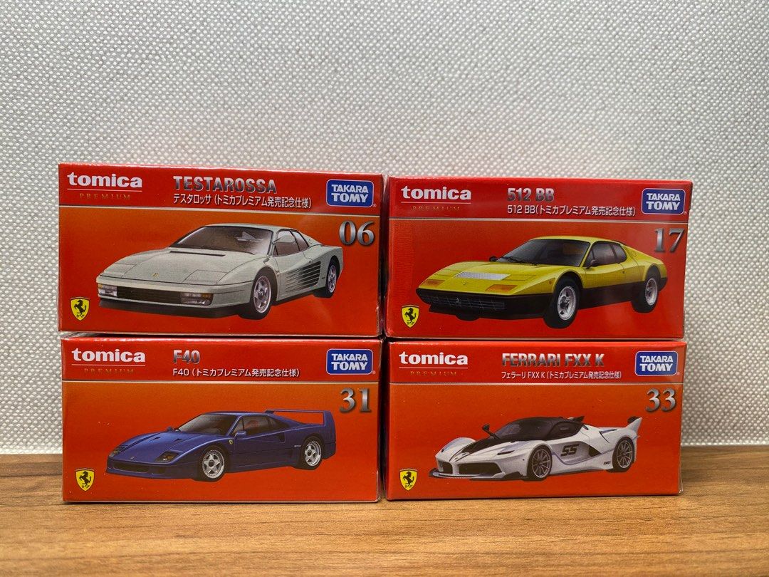 Tomica Premium Ferrari, Hobbies & Toys, Toys & Games on Carousell