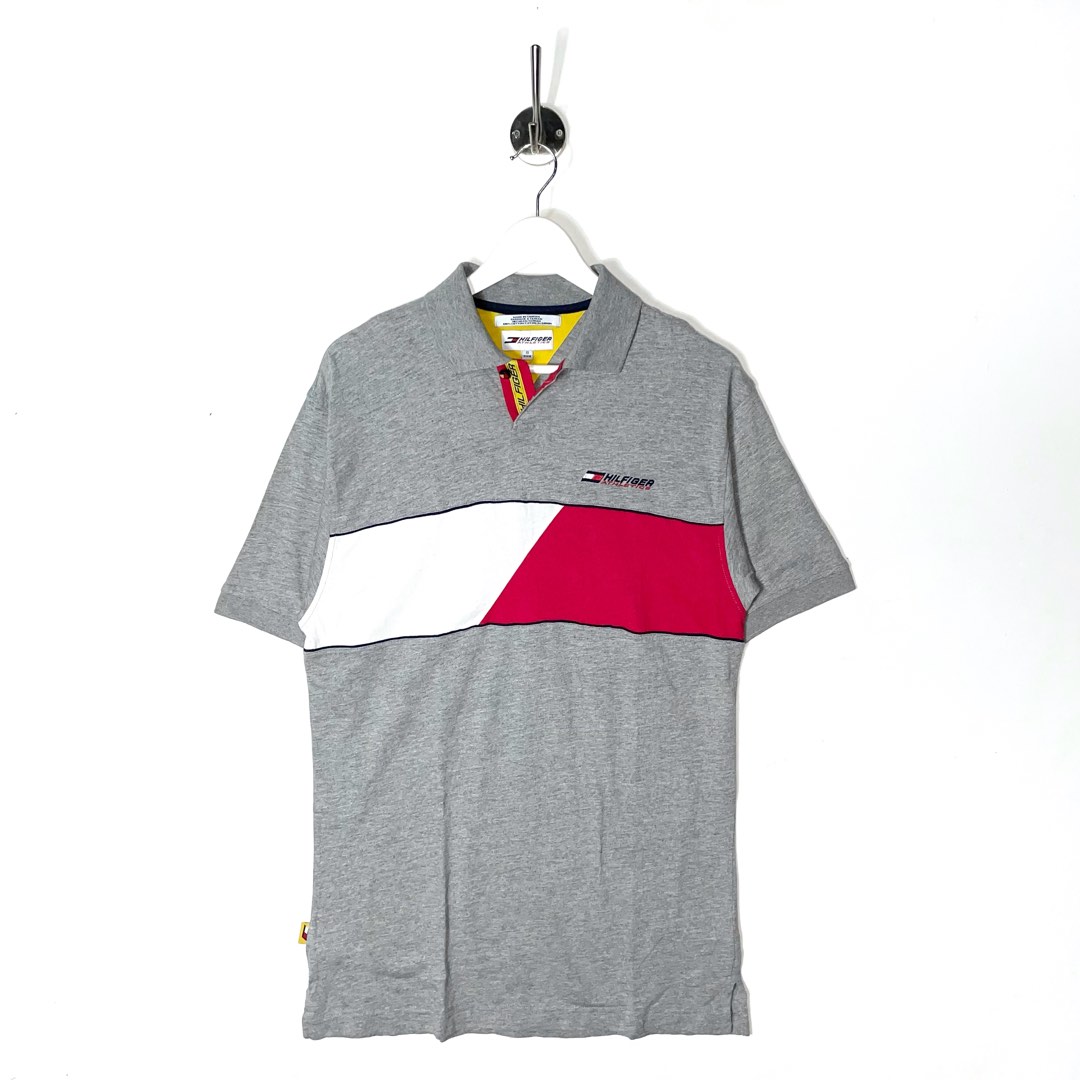 Tommy Hilfiger Athletics Polo Big Logo, Men's Fashion, Tops & Sets, Tshirts & Polo Shirts on ...