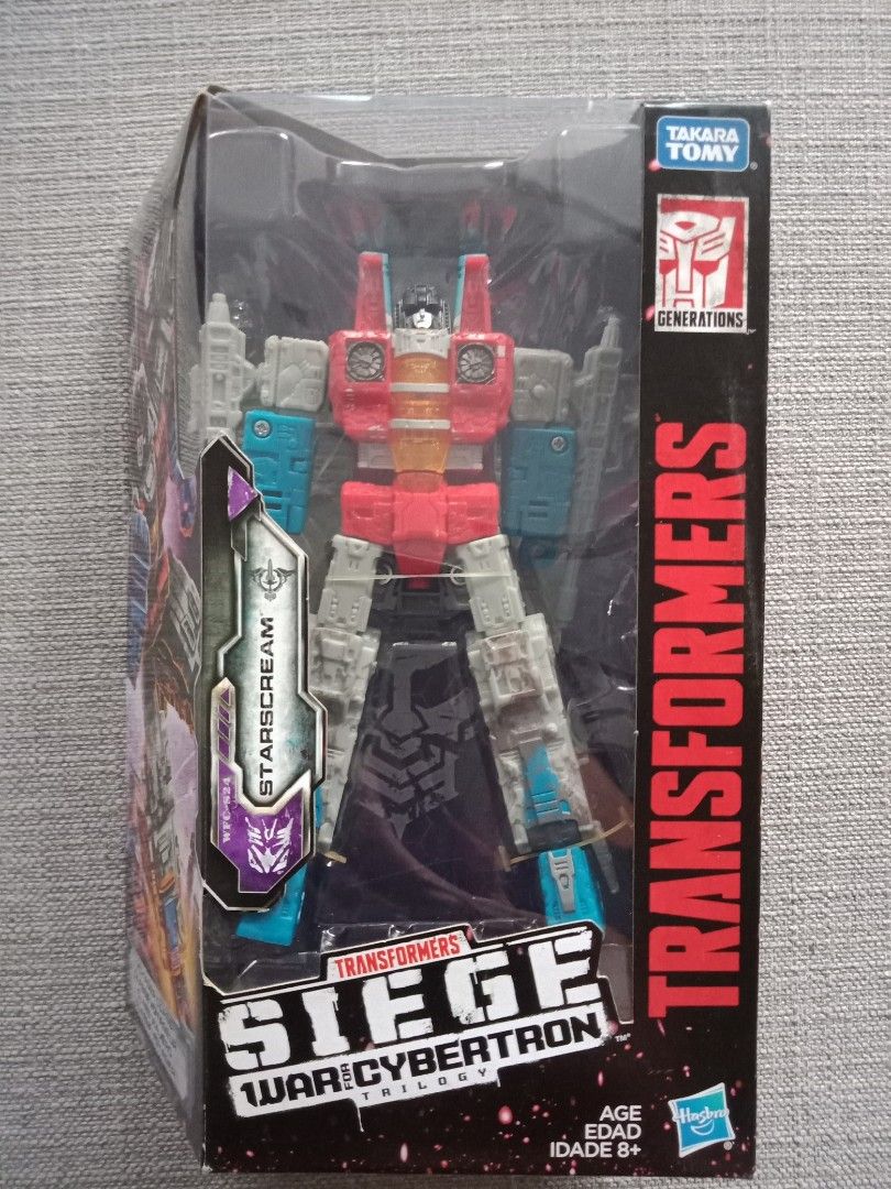 Transformers Generation Siege WFC Starscream, Hobbies & Toys, Toys ...