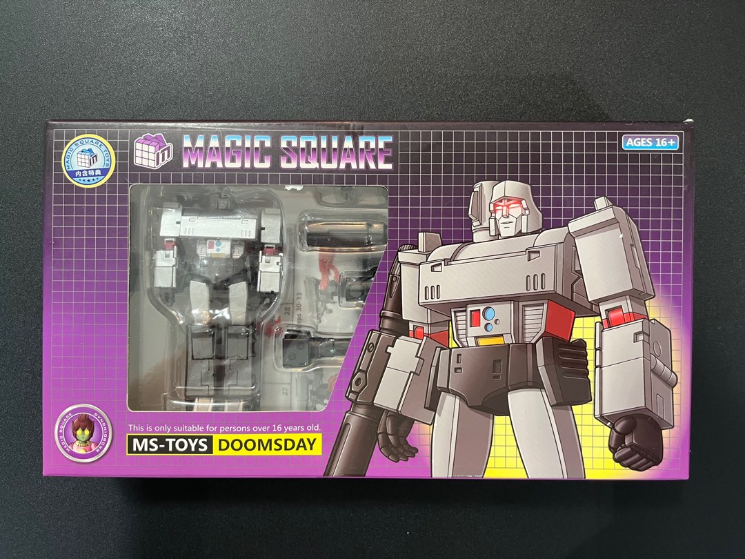 Transformers Magic Square MS-01 Doomsday aka Megatron, Hobbies & Toys ...