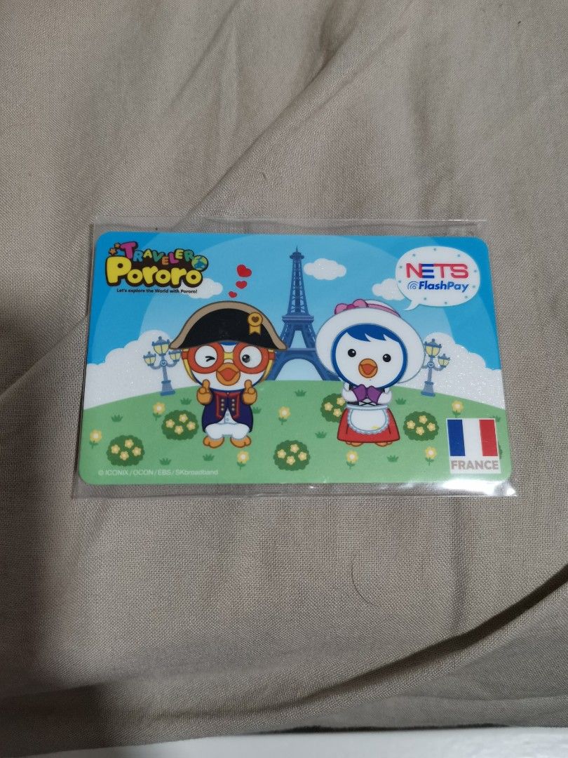 Traveler Pororo Nets Flashpay card, Hobbies & Toys, Travel, Travel ...