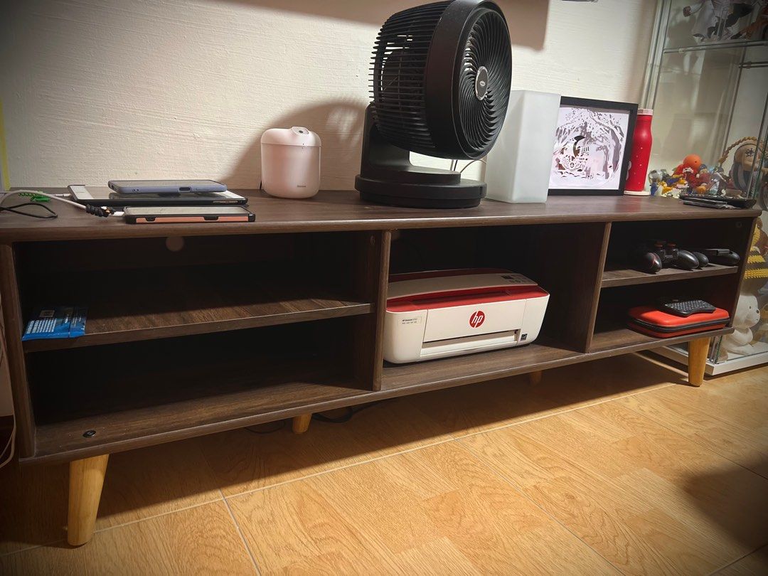 TV Console Open Concept, Furniture & Home Living, Furniture, TV ...