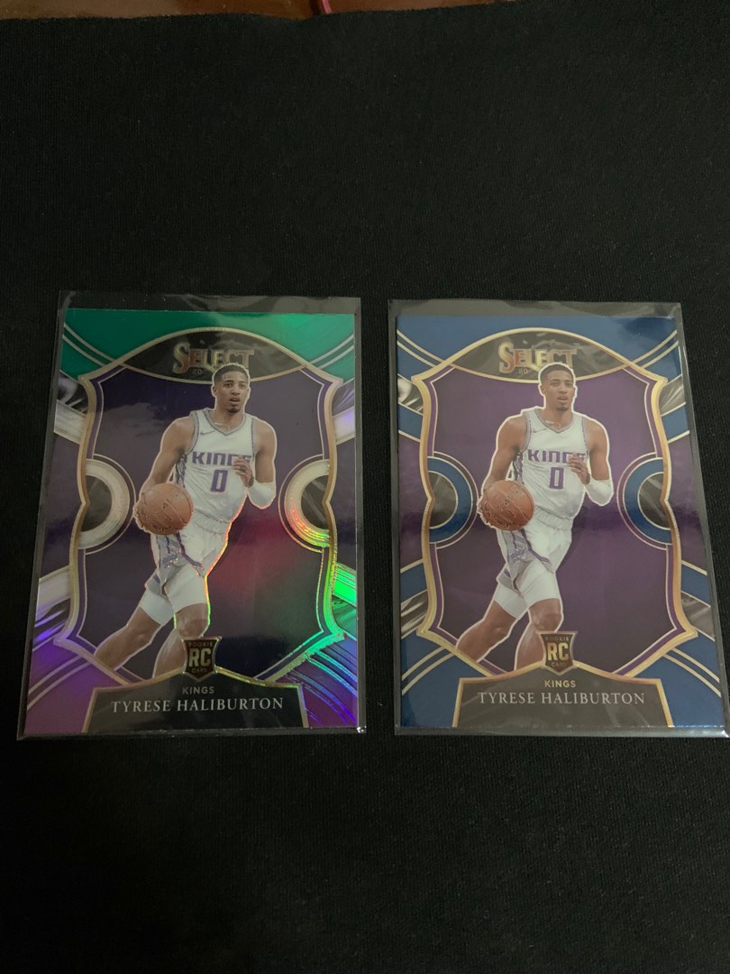 Tyrese Haliburton Select & Draft Class Red Foil RC Lot, Hobbies & Toys ...
