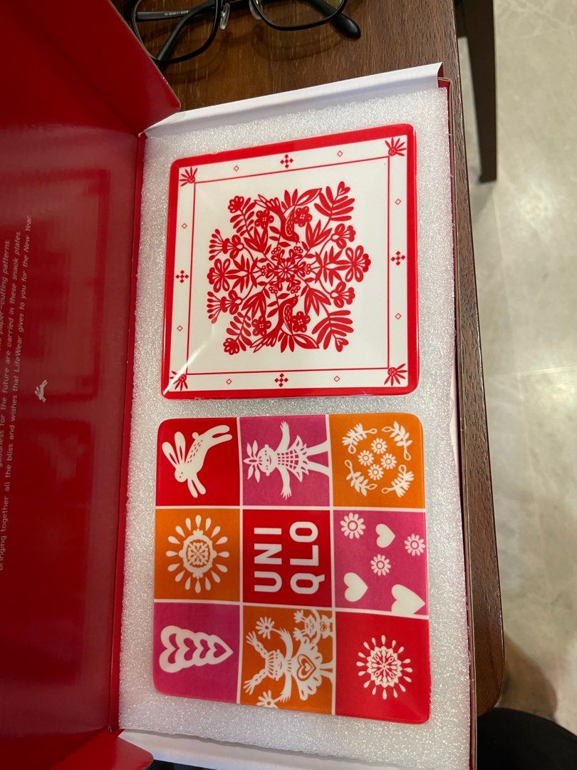 Uniqlo Snack Trays, Furniture & Home Living, Kitchenware & Tableware ...