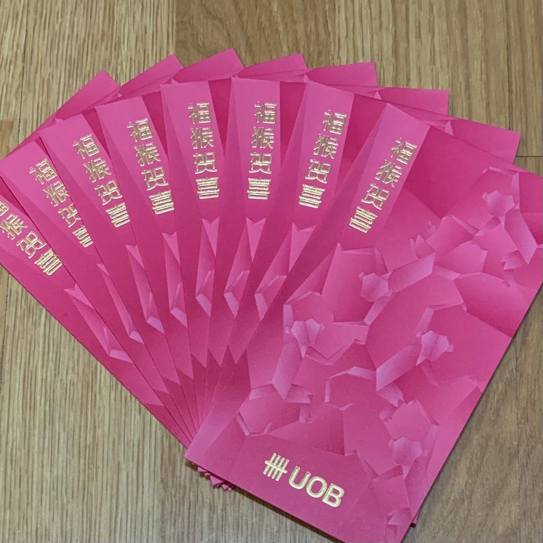 UOB RED PACKETS, Hobbies & Toys, Stationery & Craft, Art & Prints on ...