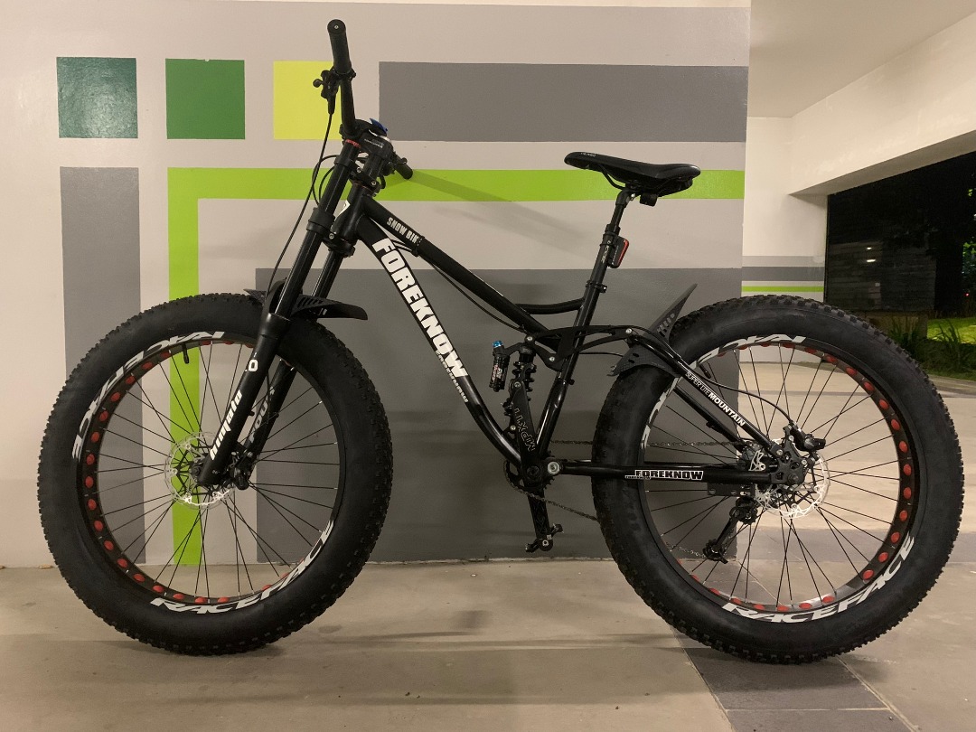 Upgraded Fatbike Foreknow Bicycle (negotiable), Sports Equipment ...