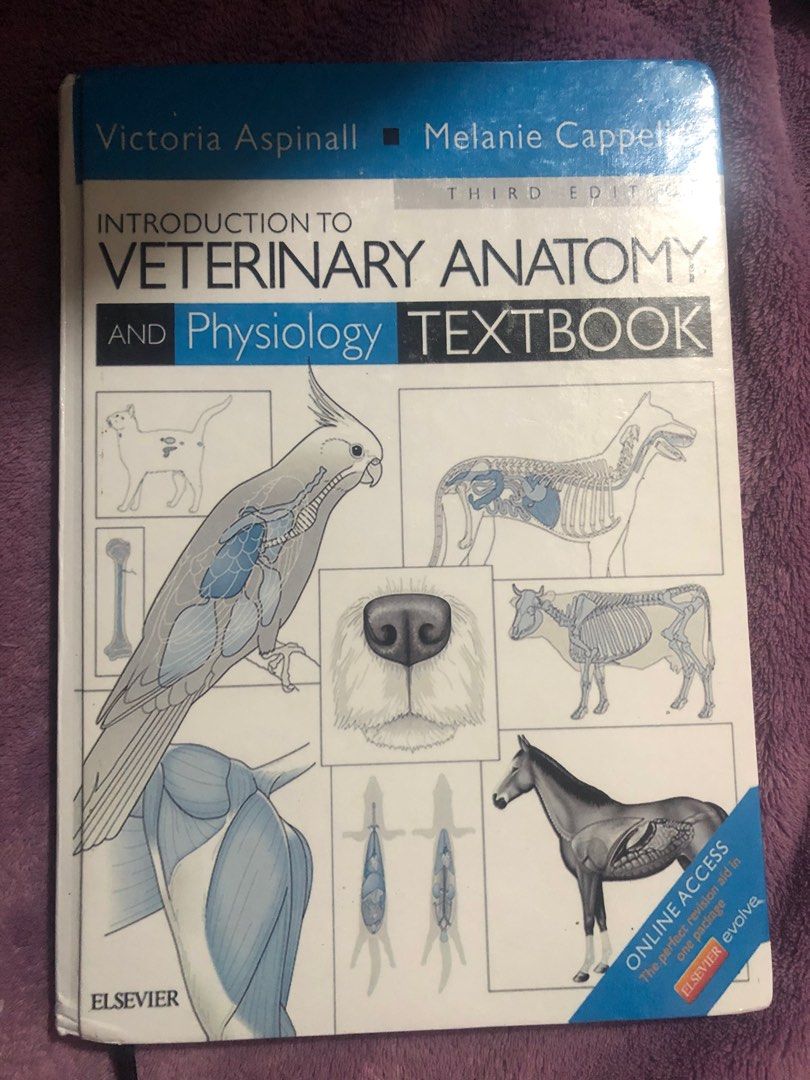 VETERINARY ANATOMY AND PYSIOLOGY TEXTBOOK, Hobbies & Toys, Books ...