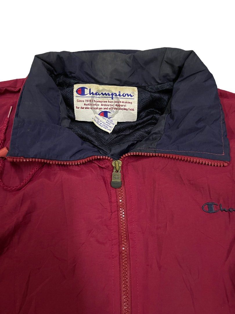 Vintage Champion Jacket, Men's Fashion, Coats, Jackets and Outerwear on ...