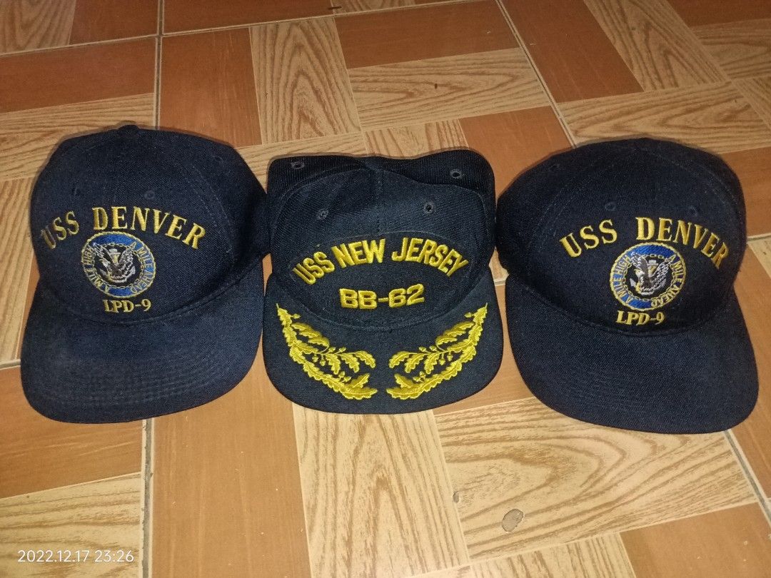 Vintage USS ball Cap, Men's Fashion, Coats, Jackets and Outerwear on ...