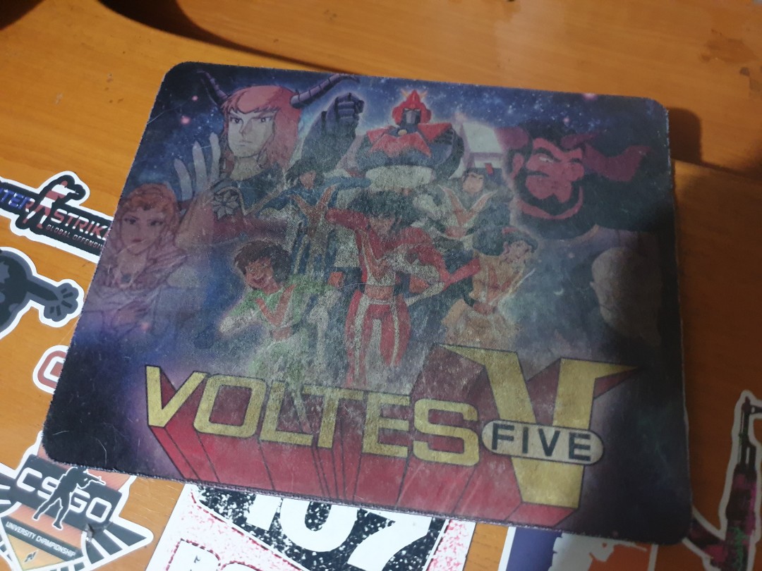 Voltes V mouse pad v5 voltes 5 pc computer laptop, Computers & Tech ...