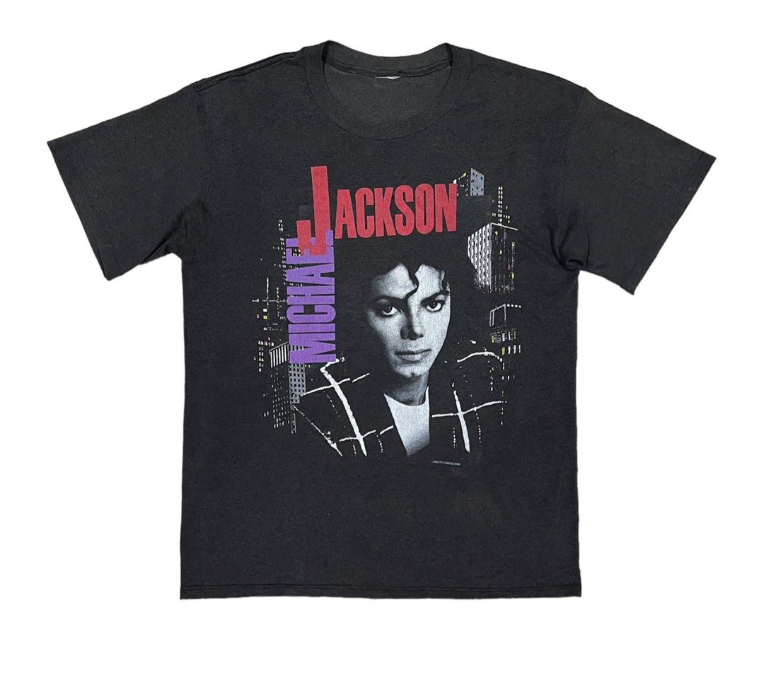 VTG MICHAEL JACKSON 80s, Men's Fashion, Tops & Sets, Tshirts & Polo ...