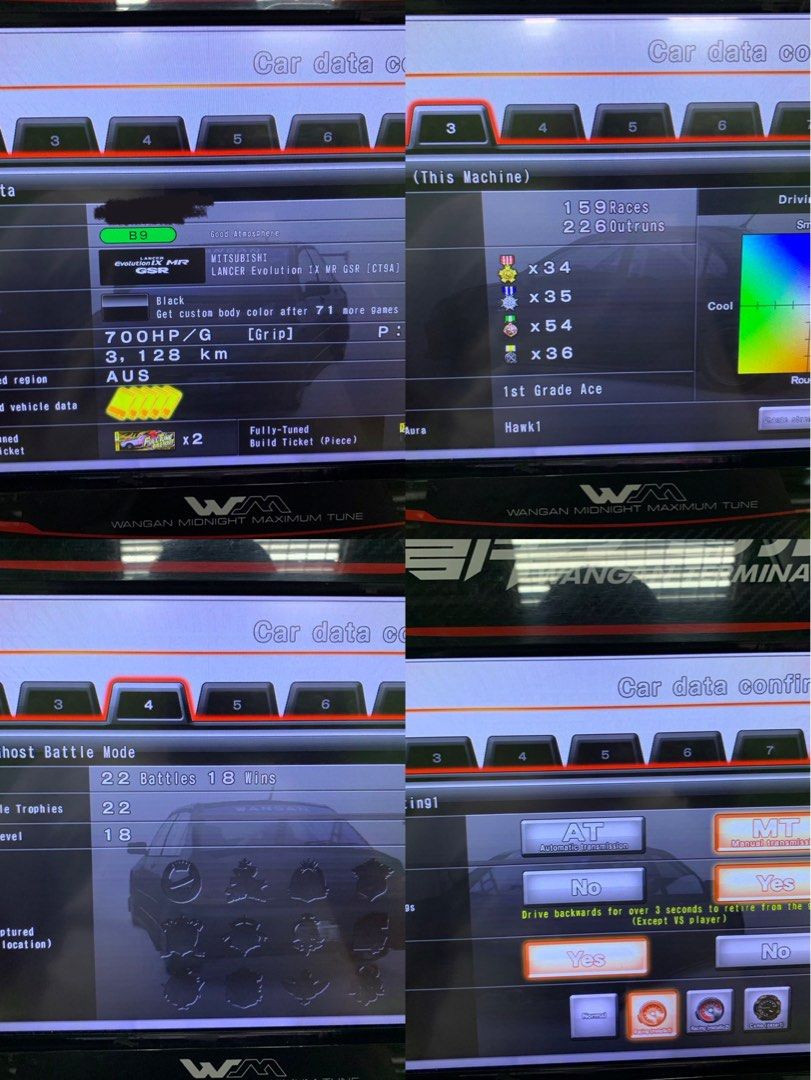 Wangan Midnight 6rr 11Grade R32 High End Meter Data, Video Gaming ...