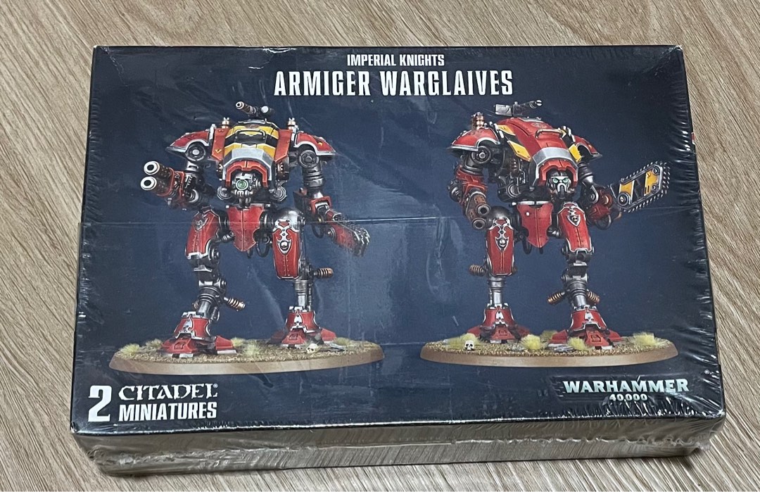 Warhammer 40,000 Imperial Knights - Armiger Warglaives, Hobbies & Toys ...