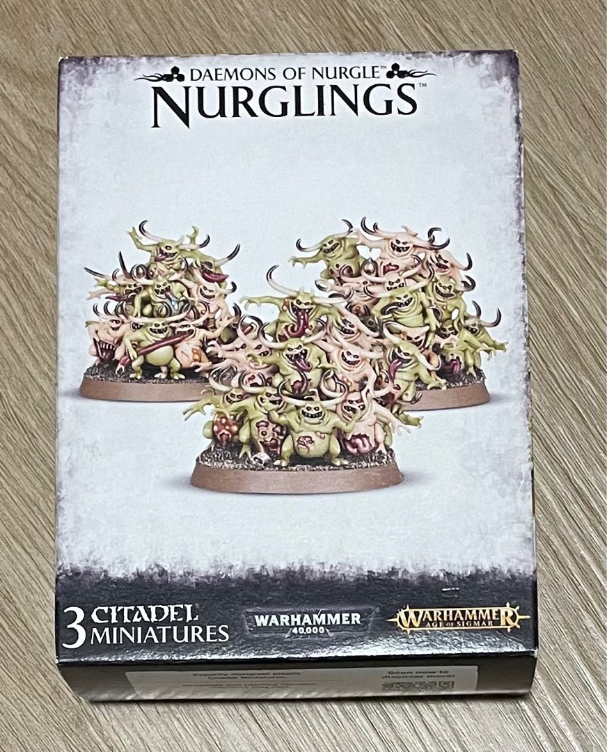 Warhammer Daemons of Nurgle - Nurglings, Hobbies & Toys, Toys & Games ...
