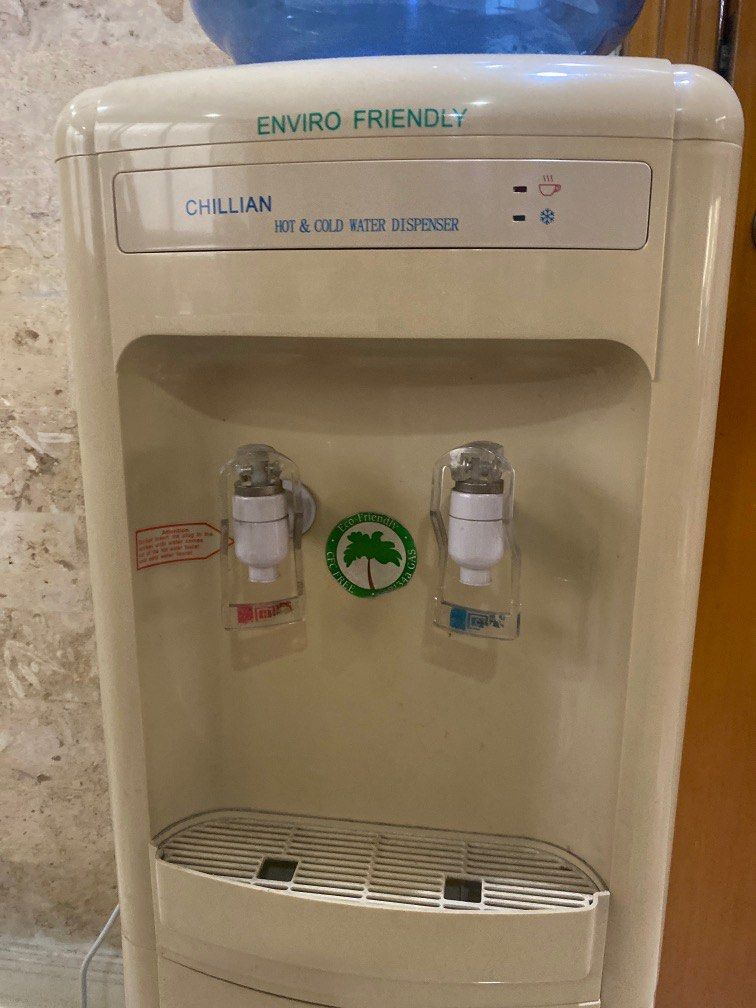 Water dispenser Chillian with free clean water container home ...