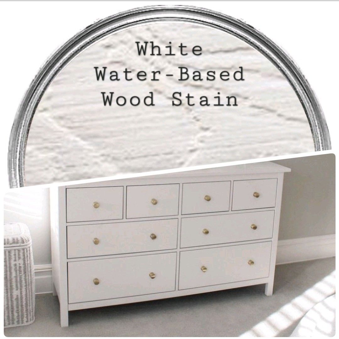 Waterbased White Wood Stain - Made in Denmark, Furniture & Home Living ...