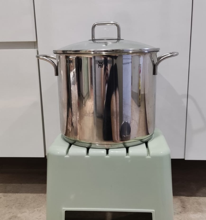 WMF Stock Pot 20cm height, Furniture & Home Living, Kitchenware ...