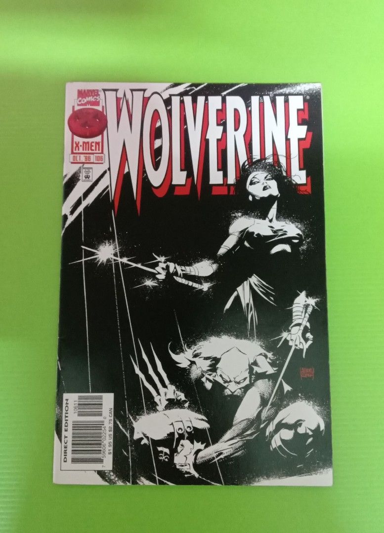 Wolverine #106 ( Adam Kubert ! - Cover Art ) Marvel Comics, Hobbies & Toys, Books & Magazines ...