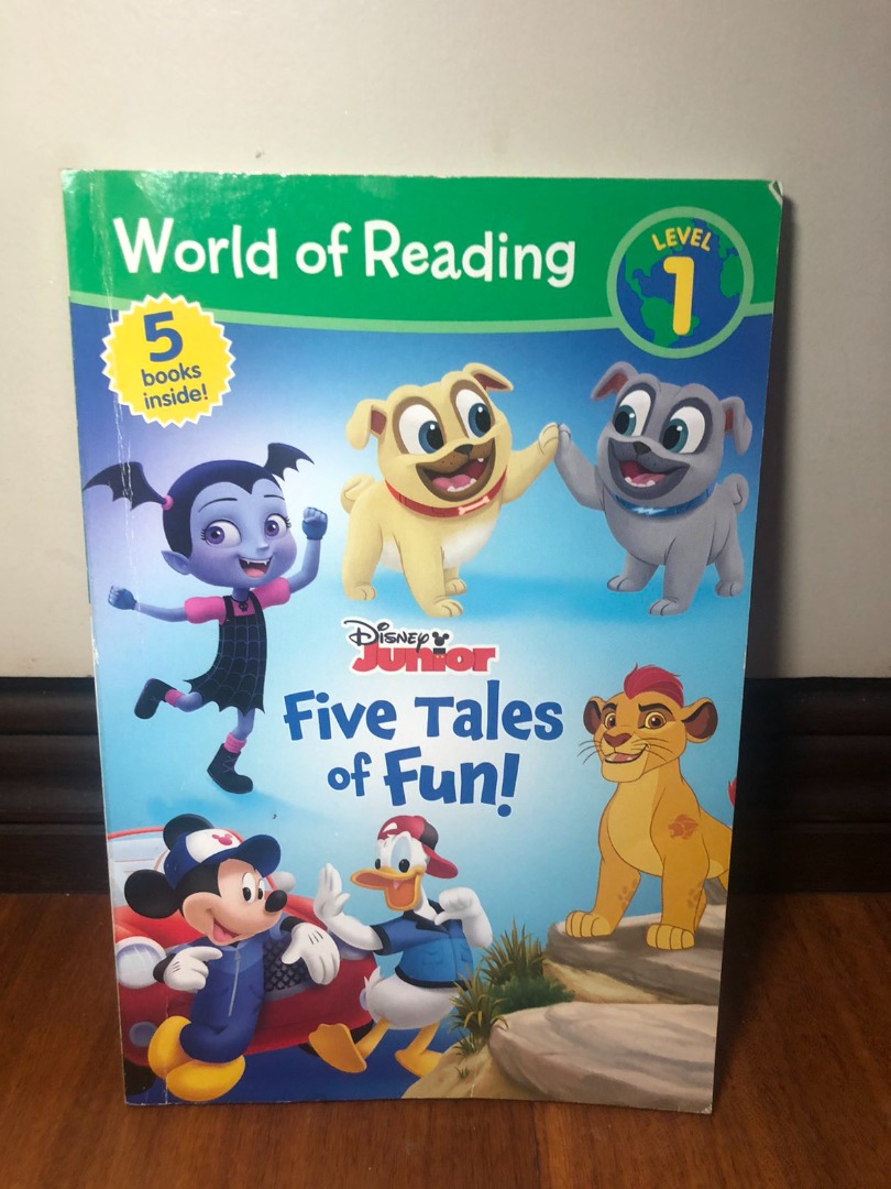 World of Reading Level 1: Disney Junior Five Tales of Fun!, Hobbies ...