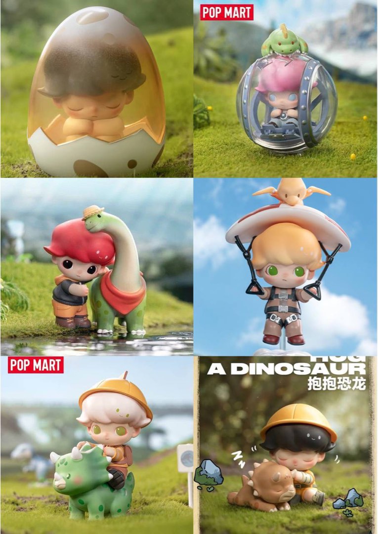 WTS Dimoo Jurassic World Brachiosaurus Feeder Hug a Dinosaur Spherical ...