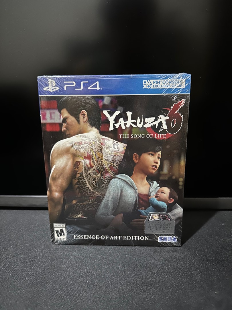 Yakuza 6 Song of Life Limited Edition PS4 PS5, Video Gaming, Video Games, PlayStation on Carousell