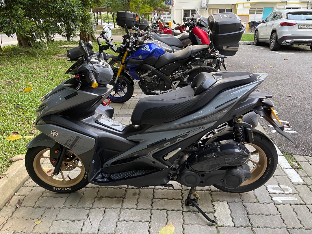 Yamaha Aerox 155 (Keyless), Motorcycles, Motorcycles for Sale, Class 2B ...