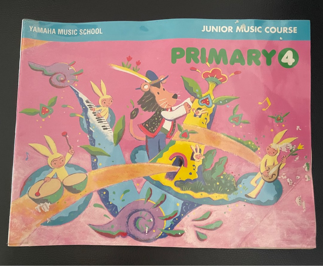 Yamaha JMC Primary 4 Textbook, Hobbies & Toys, Books & Magazines ...