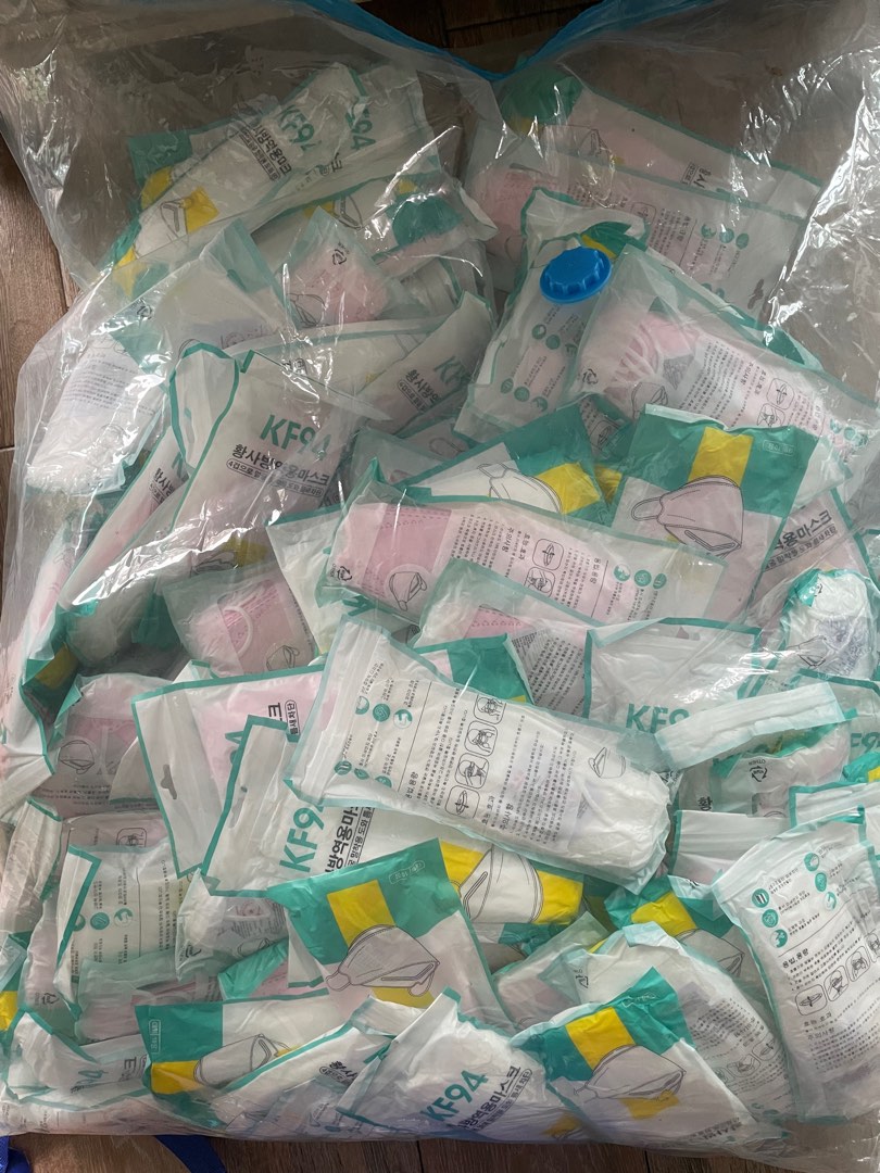 1,100 pcs of KN94 masks, Health & Nutrition, Face Masks & Face Shields ...