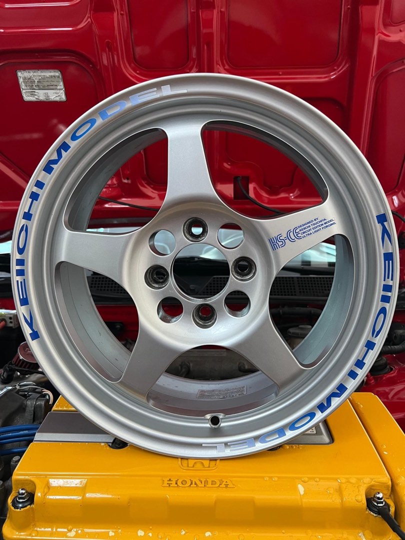 15” MAGS Original Keiichi Model KS-CE Forged wheel (Lightweight), Car ...