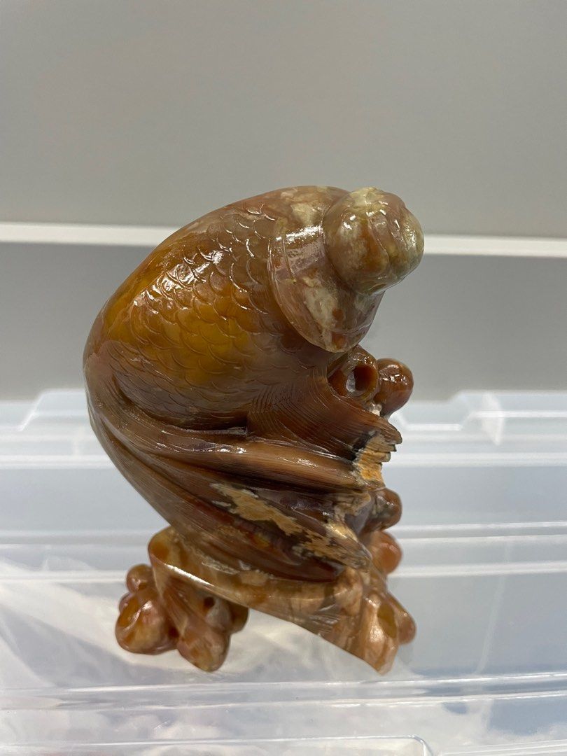 1970s Shoushan carving - gold fish, Hobbies & Toys, Memorabilia ...