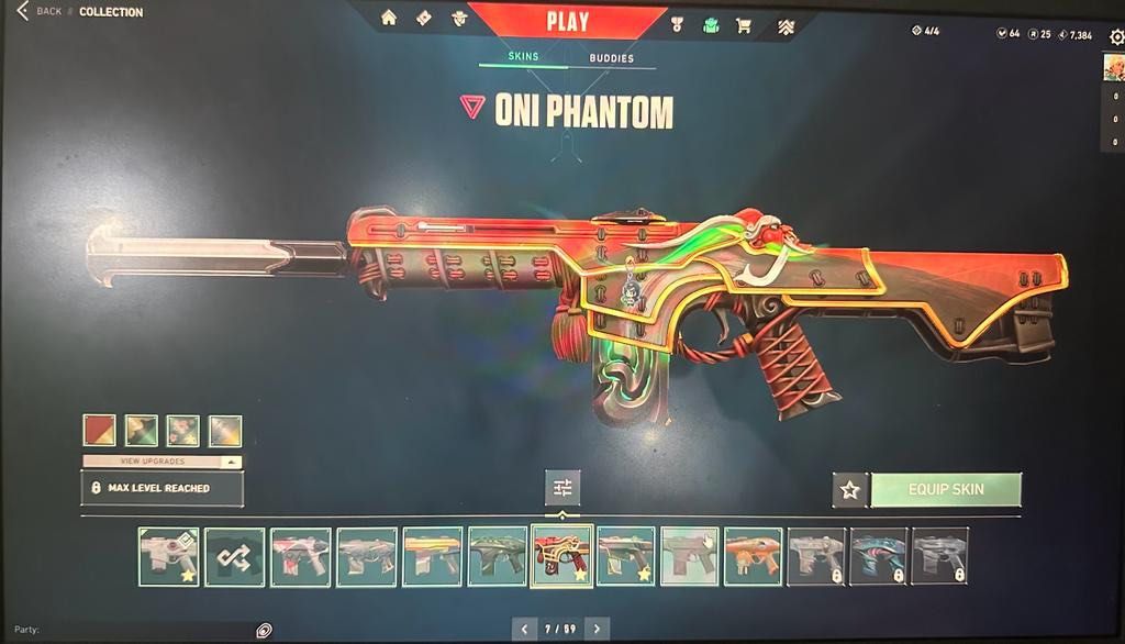 24 Premium Skins Valorant Account with VCT Lock-in Knife, Video Gaming ...