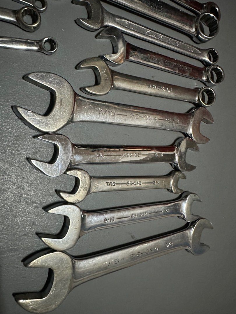 25pcs assorted spanners, Everything Else on Carousell