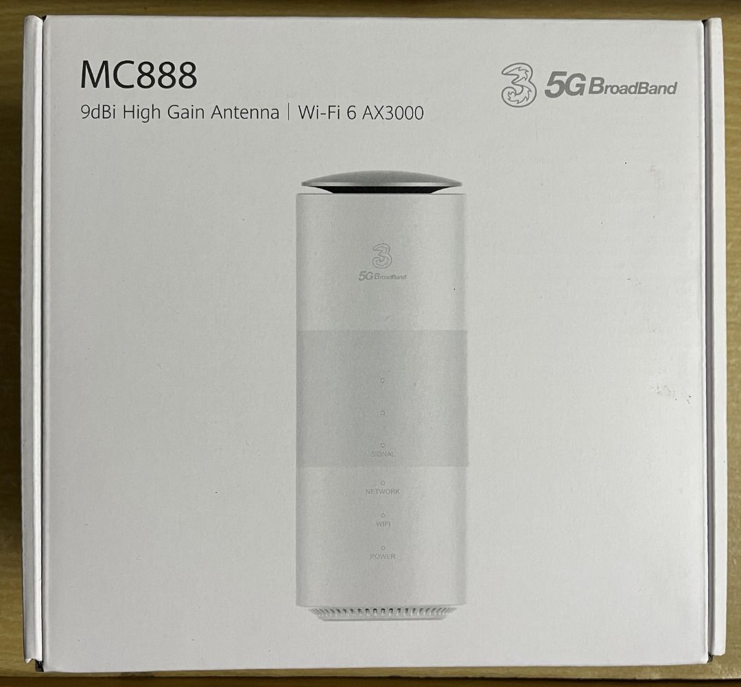 3HK 5G CPE Sim Router ZTE MC888, 電腦＆科技, 電腦周邊及配件, Wifi及上網相關產品 - Carousell