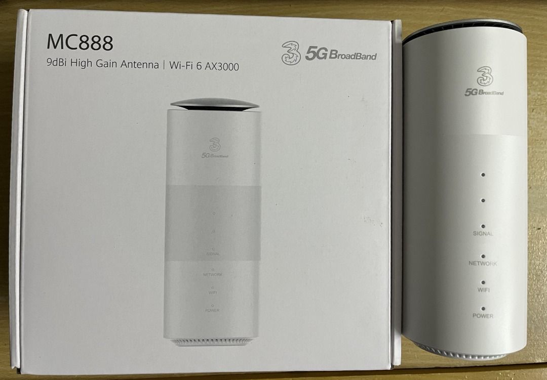 3HK 5G CPE Sim Router ZTE MC888, 電腦＆科技, 電腦周邊及配件, Wifi及上網相關產品 - Carousell