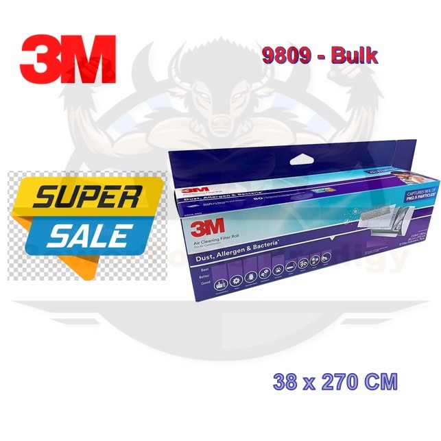 3M FILTRETE AIRCON FILTER ROLL 9809, Furniture & Home Living, Home ...