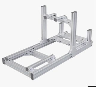 S5 Aluminium Sim Racing Cockpit / wheelstand / driving simulator rig ...