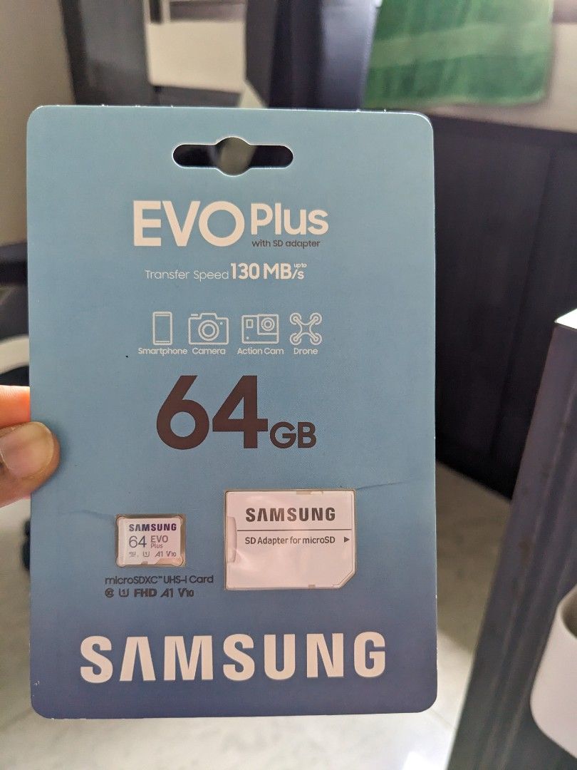 64 GB Samsung EVO Micro SD Card, Mobile Phones & Gadgets, Mobile ...