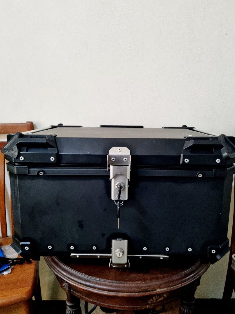 80L Motorcycle Top Box, Motorcycles, Motorcycle Accessories on Carousell