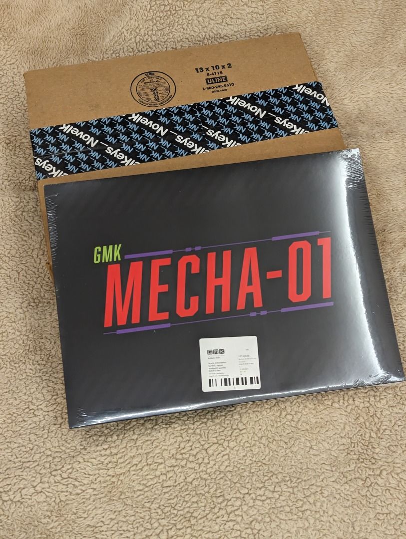 絕版 正貨 全新 收藏 GMK Mecha-01 Berserk Keycap Set EVA, 電腦＆科技, 電腦周邊及配件, 電腦鍵盤及 ...