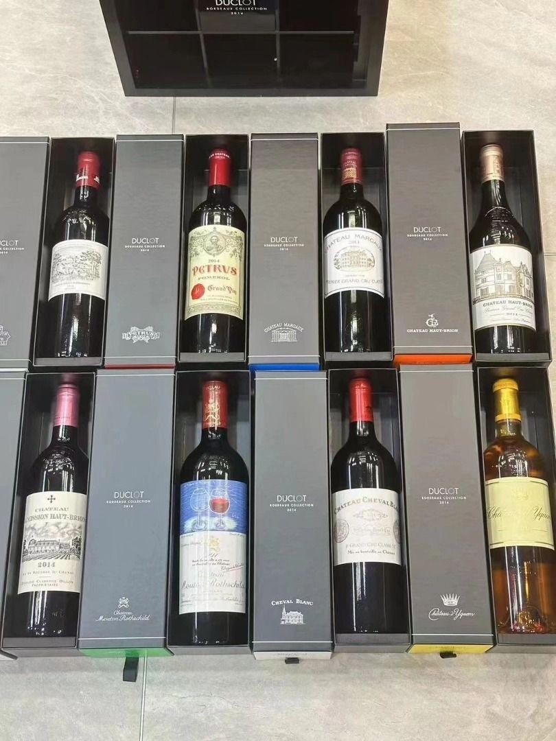 收集世界名莊紅酒 帕圖斯 Petrus 拉菲 Lafite 拉圖 Latour 武當 Mouton 瑪歌 Margaux 侯伯王 Haut Brion 歐頌 Ausone 白馬 Cheval ...