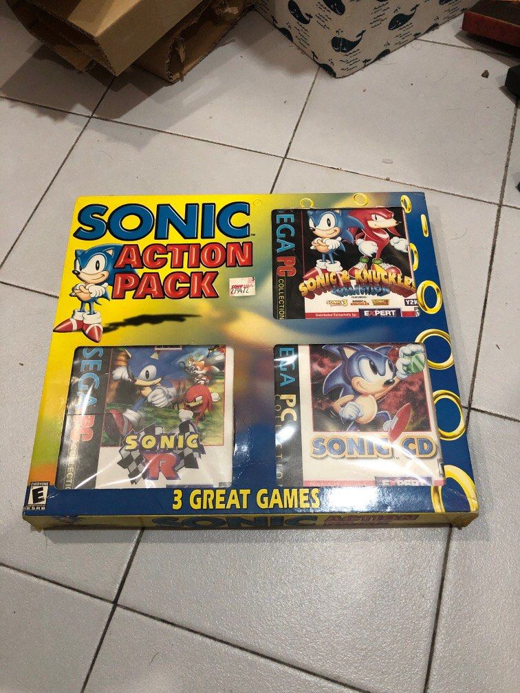 Activision PC Games Sonic Action Pack, Video Gaming, Video Games ...