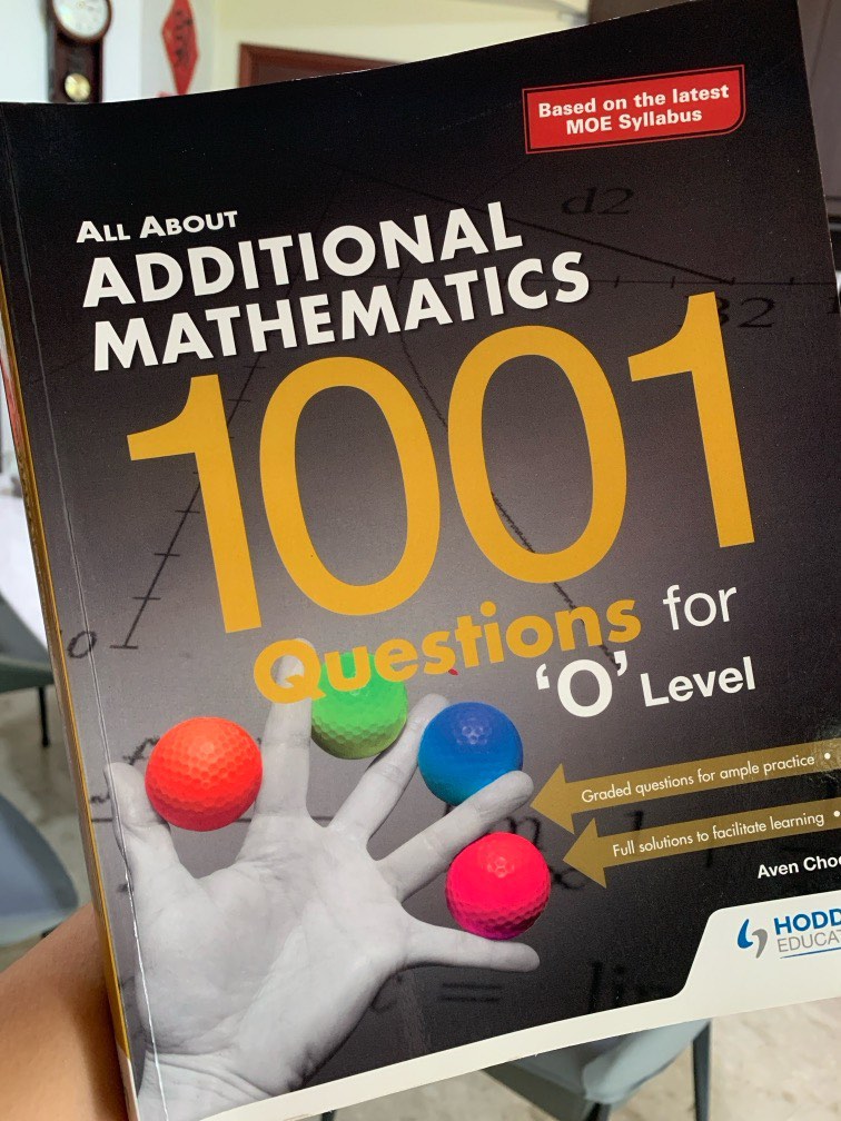 Additional Mathematics 1001 Questions for O levels, Hobbies & Toys ...