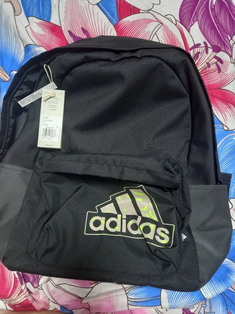 Adidas Backpack Black Big, Men's Fashion, Bags, Backpacks on Carousell